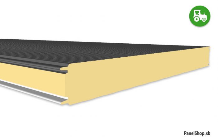 Sandwich wall panel with PIR core – visible joint (AGR)