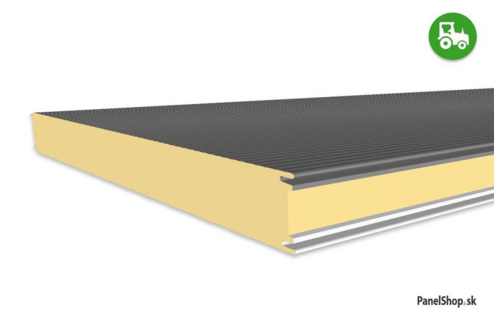 Sandwich wall panel with PIR core – visible joint (AGR)