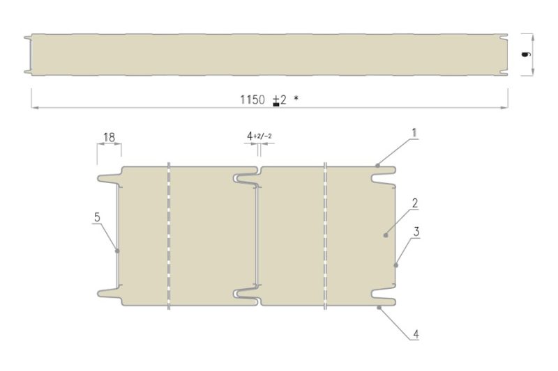 How sandwich panels are assembled - paneleshop.eu