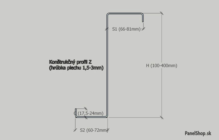 Structural Profiles - Thin-walled cold-pressed purlins