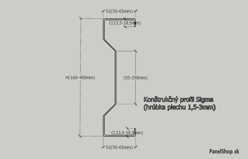 Structural Profiles - Thin-walled cold-pressed purlins