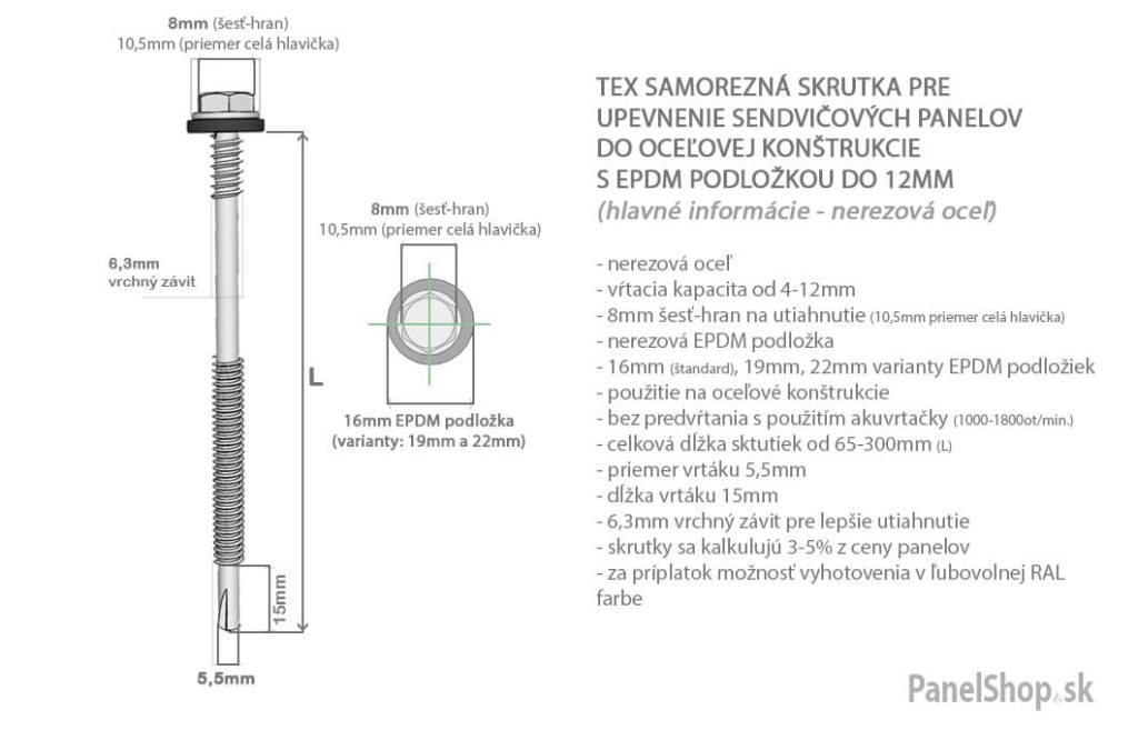 Self-tapping screws for sandwich panels in steel construction ...