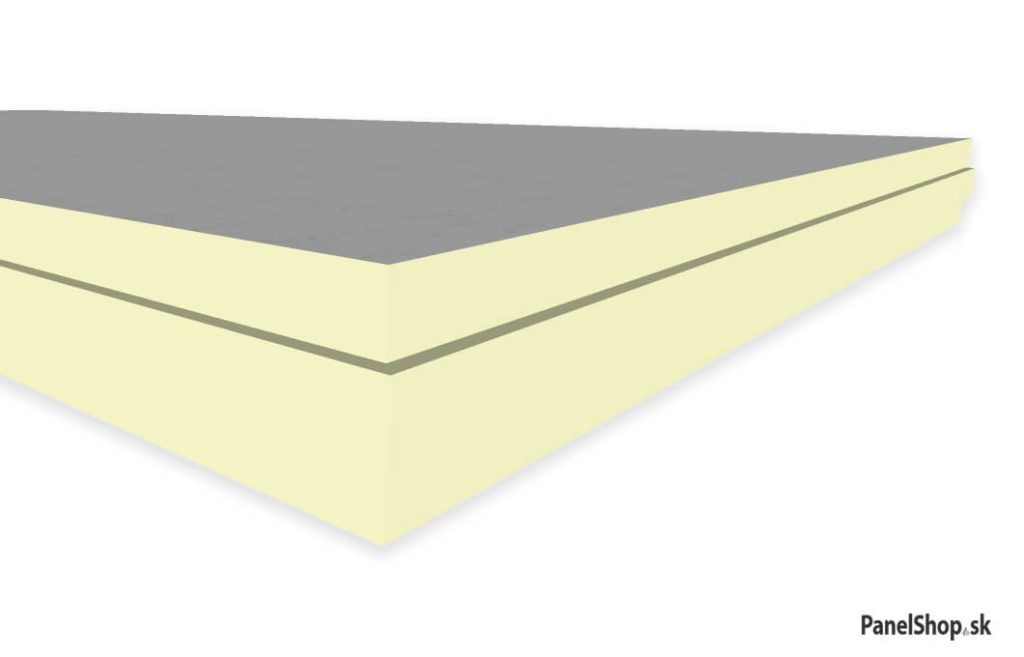 PIR panel with bitumen fabric (BF) - paneleshop.eu